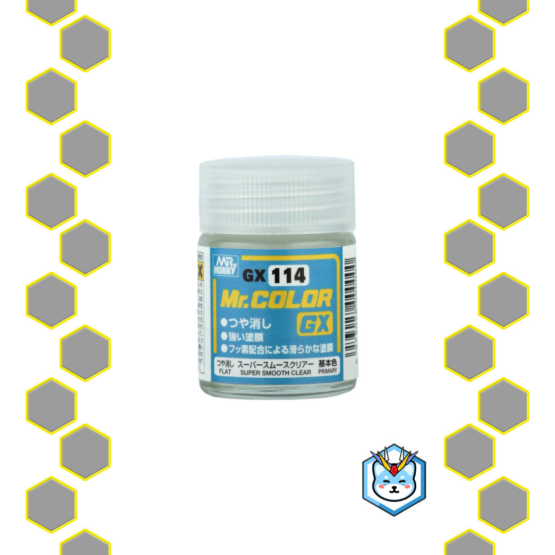 Mr. Clear Color GX114 Flat Super Smooth Clear