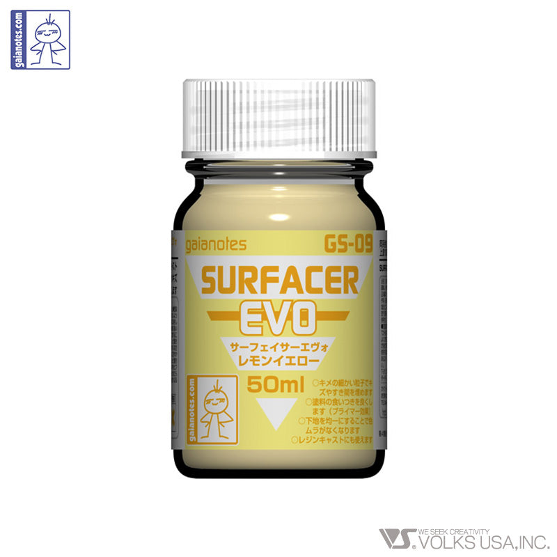 Gaia Notes GS-09 Surfacer EVO Pastel Yellow