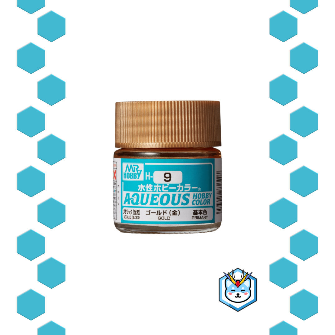 Aqueous Hobby Color H9 Gold